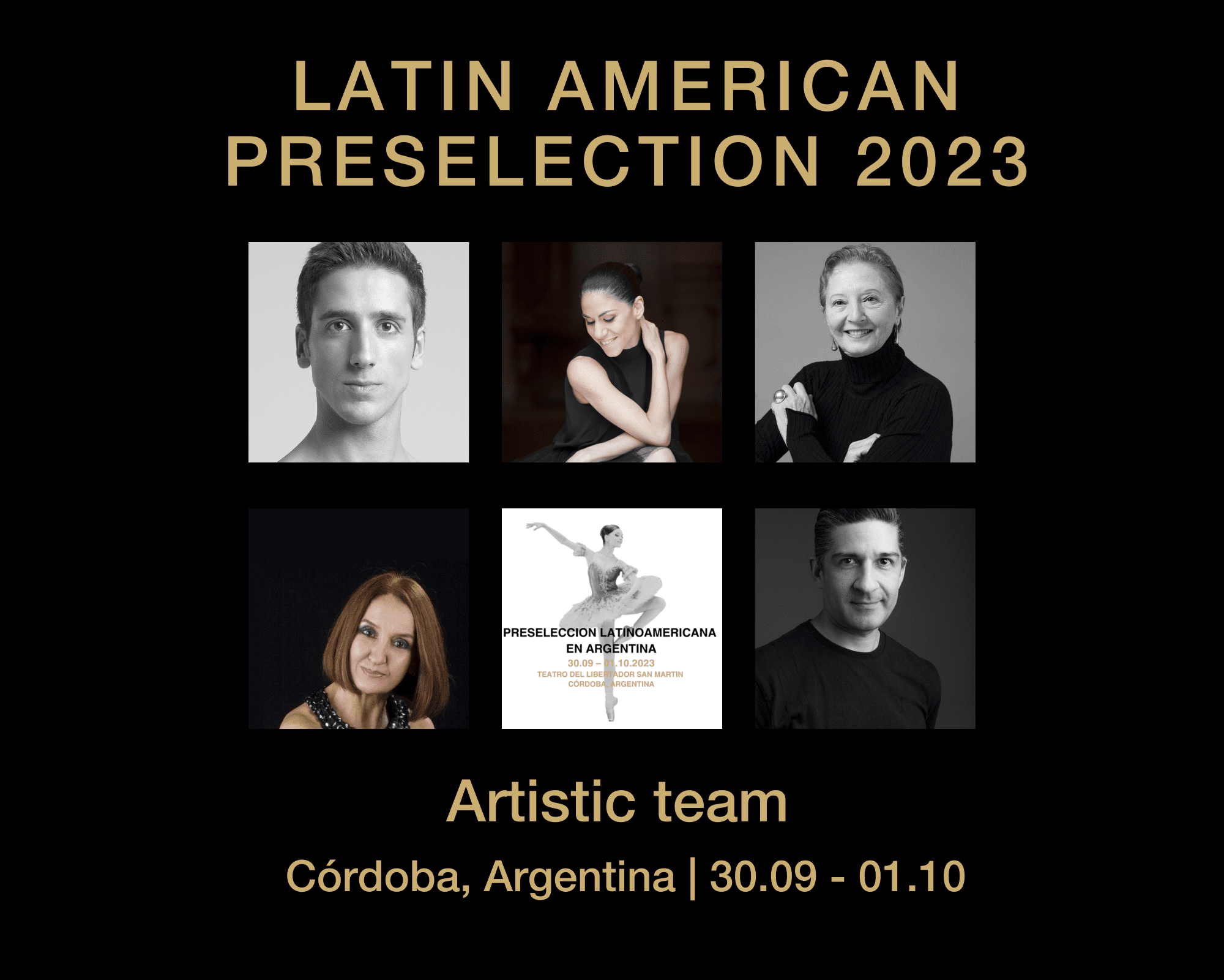 Announcement of the artistic team for the Latin American Preselection ...